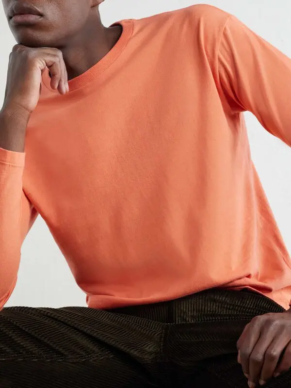 Auralee Cotton-jersey T-shirt
