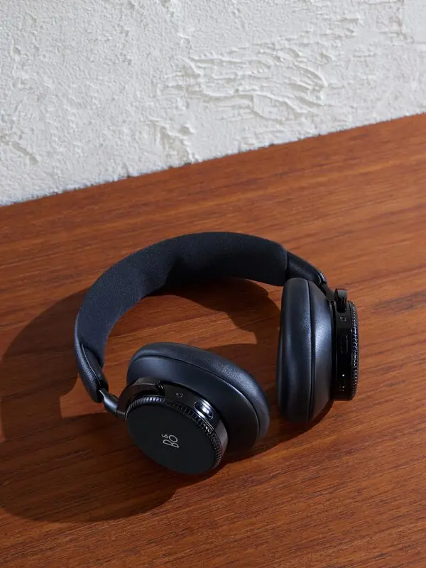 BANG & OLUFSEN Fragment Beoplay H100 Leather-trimmed Aluminum Headphones - Black