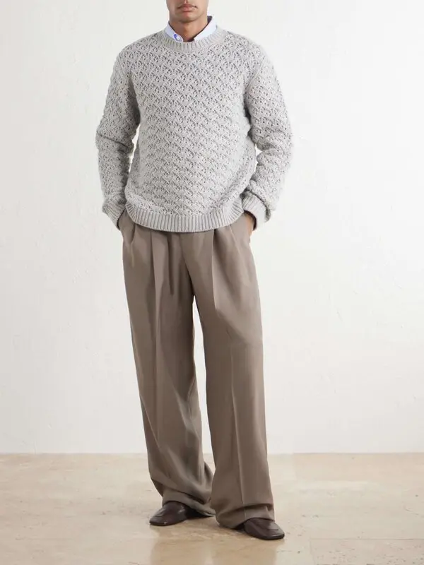 Valentino Garavani Wool And Cashmere-blend Sweater