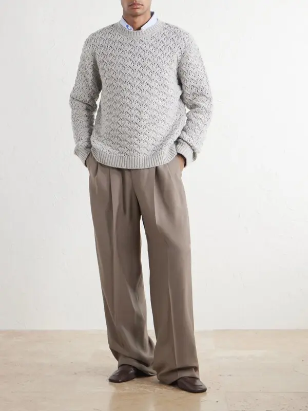 Valentino Garavani Wool And Cashmere-blend Sweater