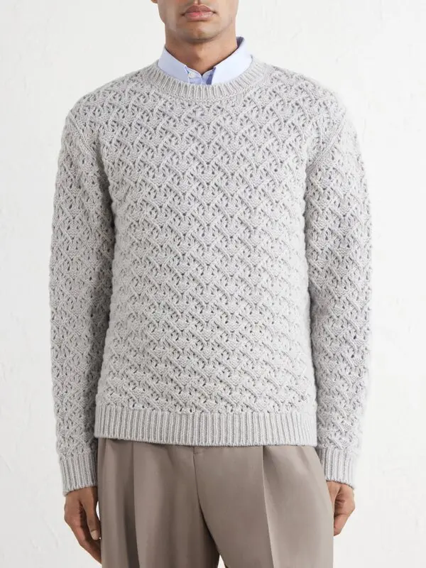 Valentino Garavani Wool And Cashmere-blend Sweater