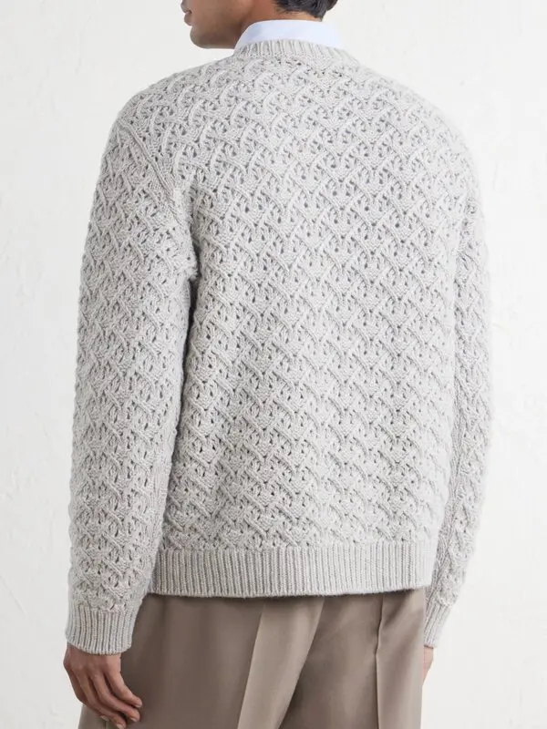 Valentino Garavani Wool And Cashmere-blend Sweater