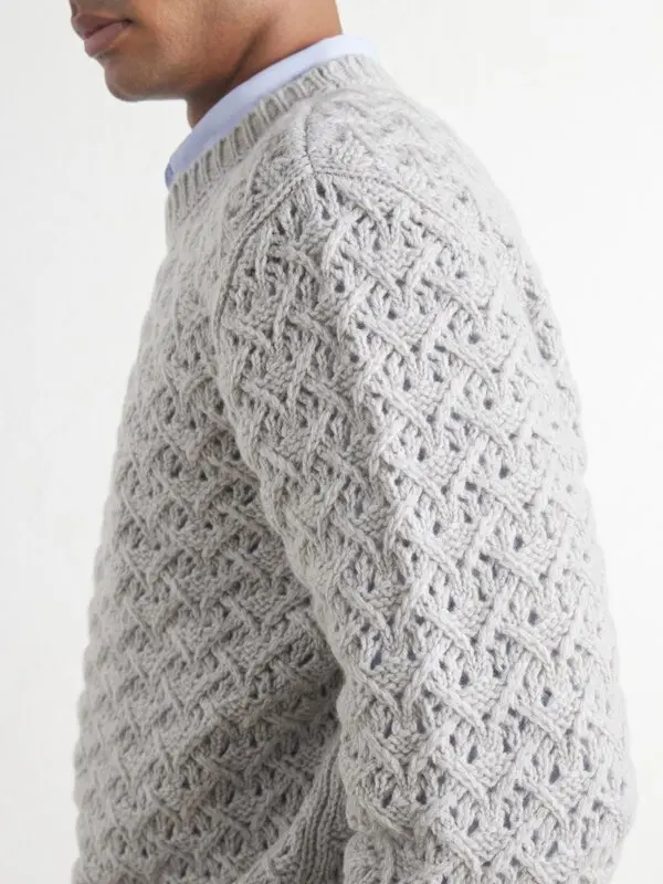 Valentino Garavani Wool And Cashmere-blend Sweater