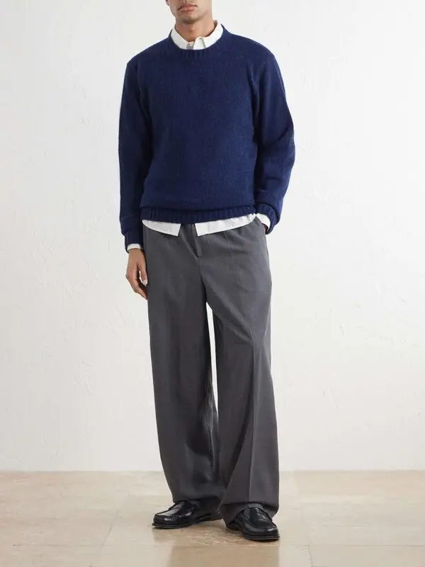 Nn07 Lee 6598 Merino Wool-blend Sweater