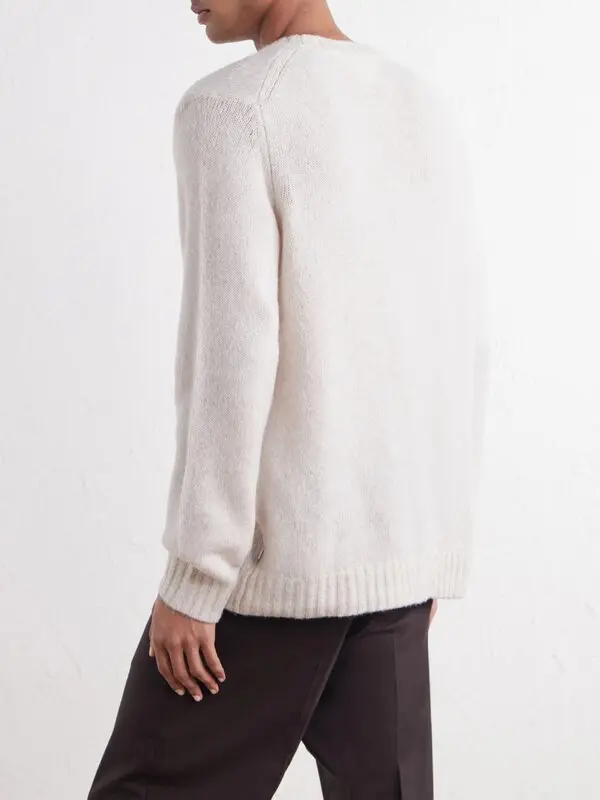 Nn07 Lee 6598 Merino Wool-blend Sweater - Neutrals