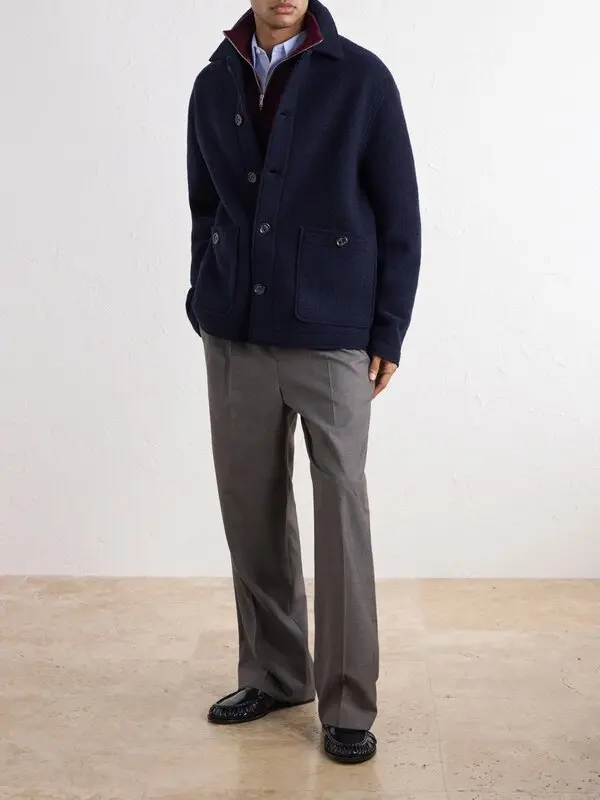 VALSTAR Virgin Wool-bouclé Jacket
