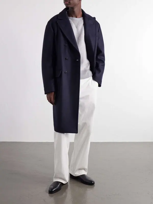 FORTELA Manteco Serwilliam1 Double-breasted Wool Coat