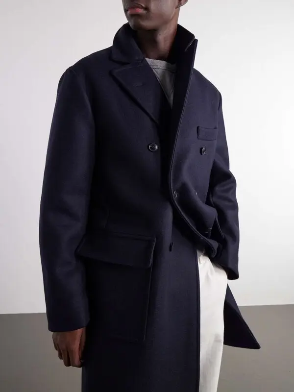 FORTELA Manteco Serwilliam1 Double-breasted Wool Coat