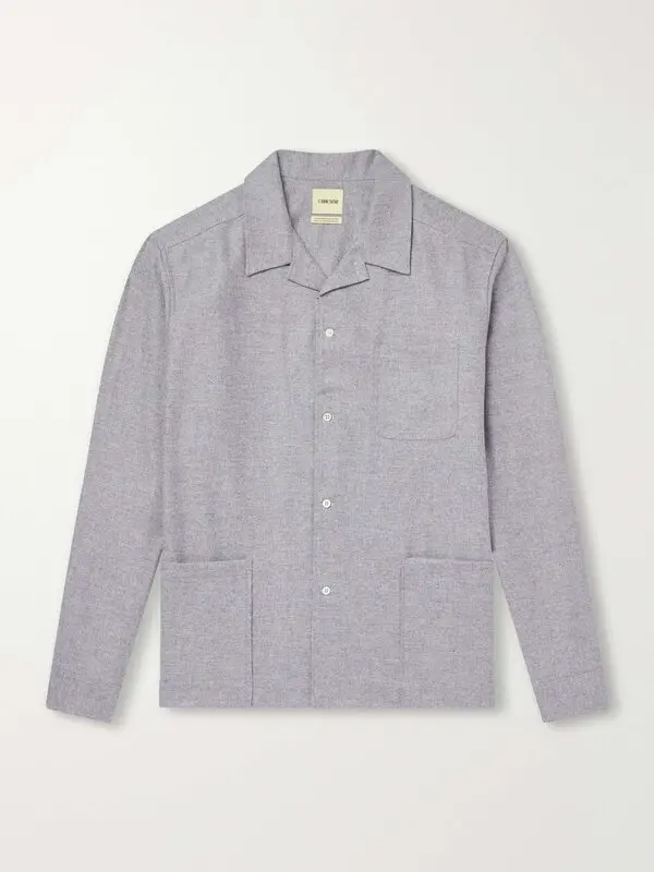 De Bonne Facture Virgin Wool Overshirt