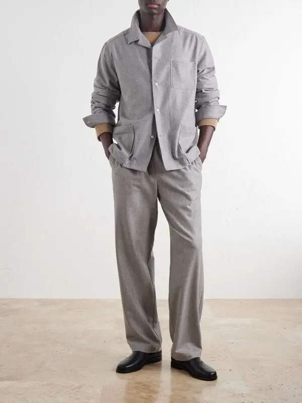 De Bonne Facture Virgin Wool Overshirt