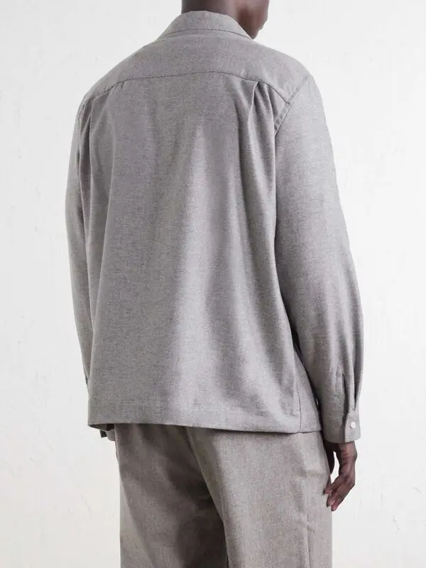 De Bonne Facture Virgin Wool Overshirt