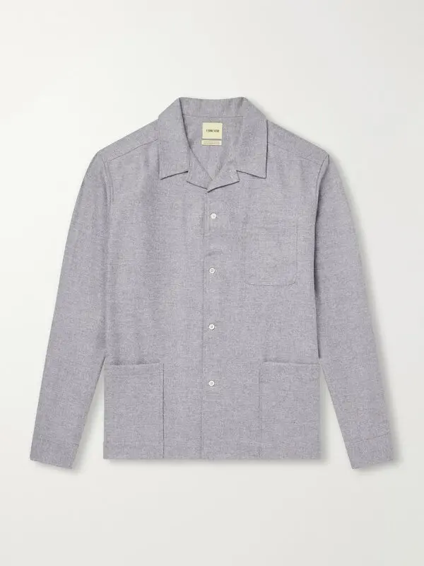 De Bonne Facture Virgin Wool Overshirt