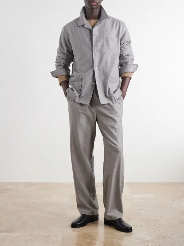 De Bonne Facture Virgin Wool Overshirt