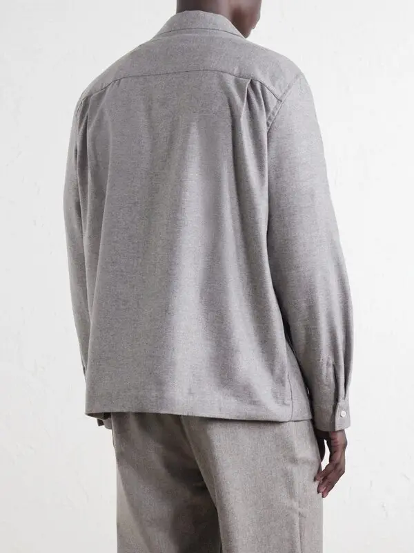 De Bonne Facture Virgin Wool Overshirt