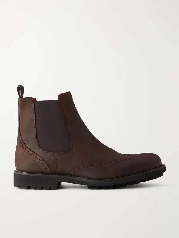 Mr P. Leather Chelsea Boots