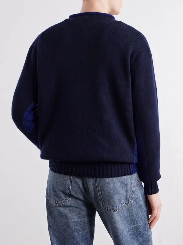 Inis Meáin Wool Sweater - Blue
