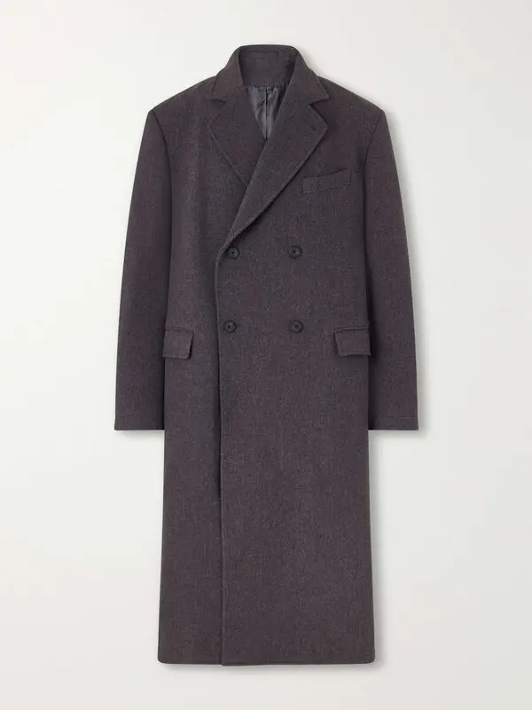 MFPEN Conference Double-breasted Wool Coat