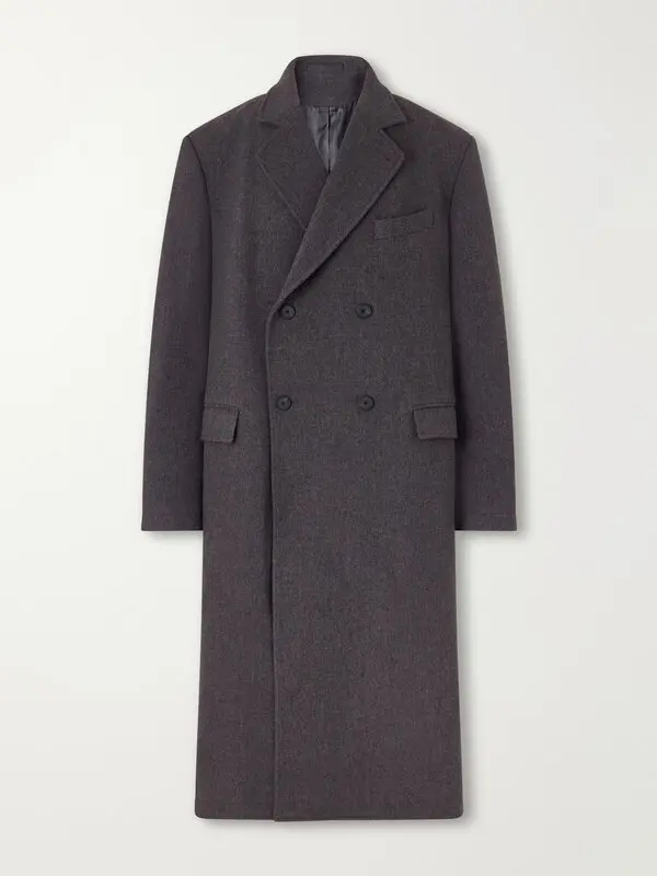 MFPEN Double-breasted Wool Overcoat