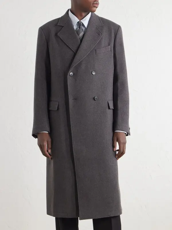 MFPEN Double-breasted Wool Overcoat