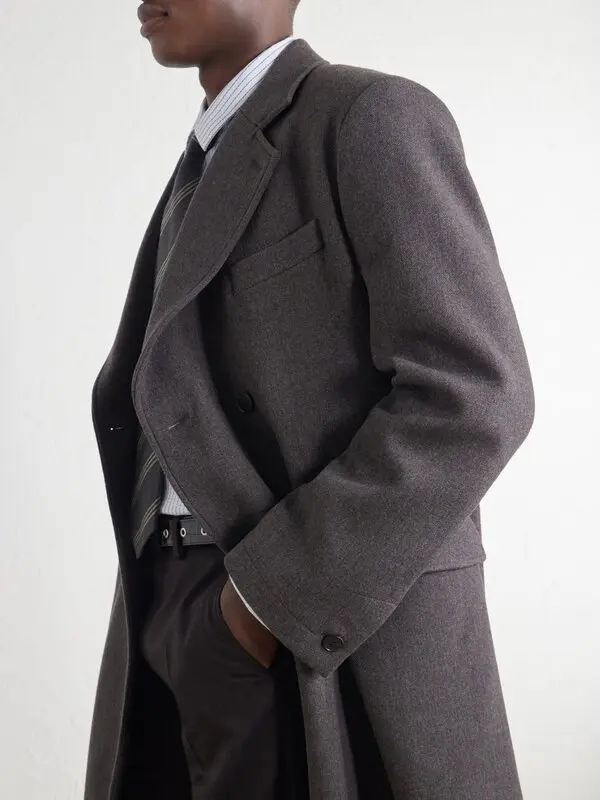 MFPEN Double-breasted Wool Overcoat