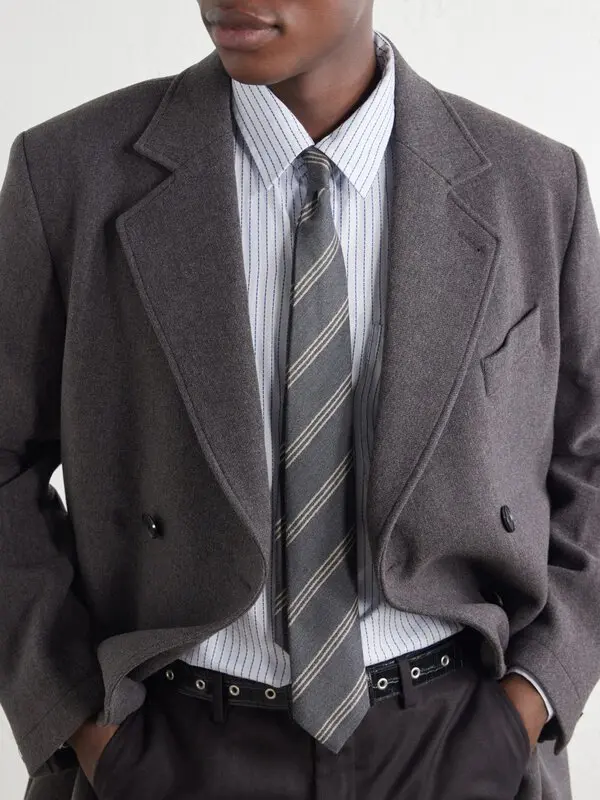 MFPEN Double-breasted Wool Overcoat