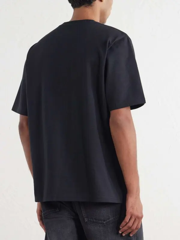 GRAPHPAPER Set Of Two Cotton-jersey T-shirt - Navy