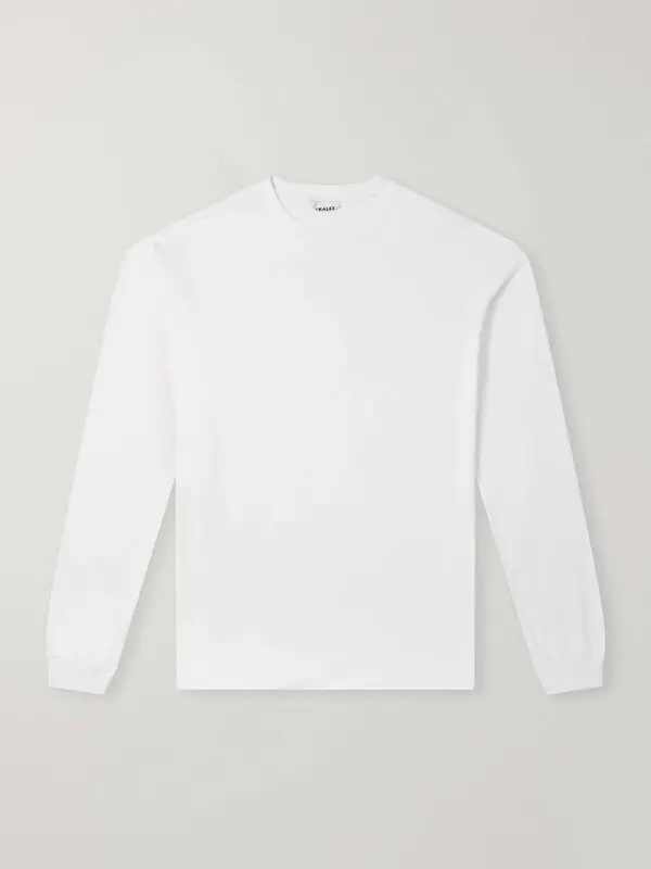 Auralee Cotton-jersey T-shirt