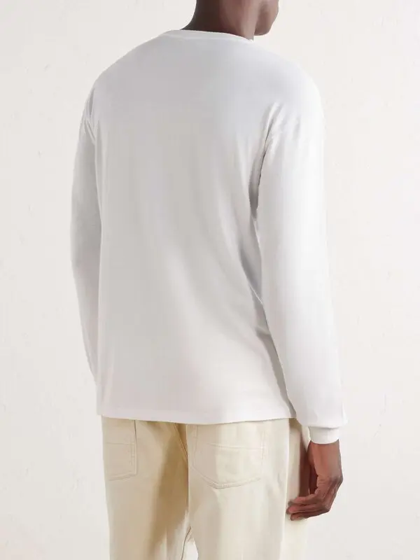 Auralee Cotton-jersey T-shirt