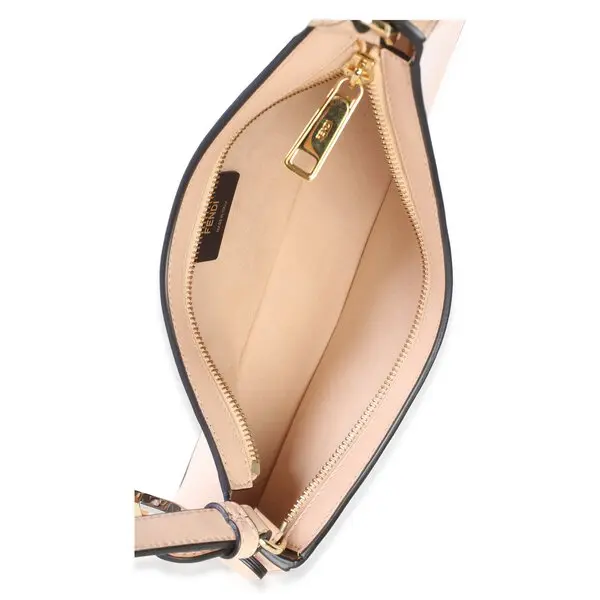 Fendi Camelia Vitello Olock Swing Bag - Neutral