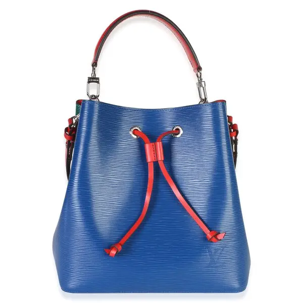 LOUIS VUITTON Tricolour Navy Red Green Epi Neonoe - Multicolor