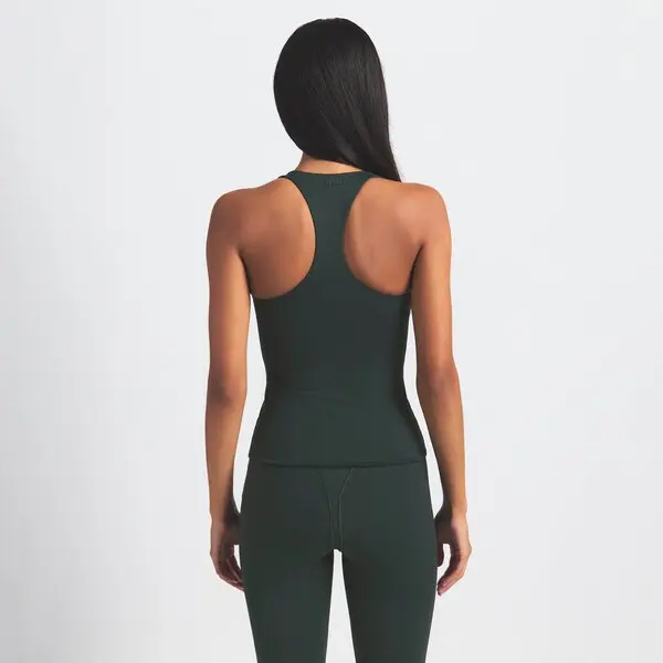 SKIMS Racerback Tank Top | Green | Small | Nike Matte
