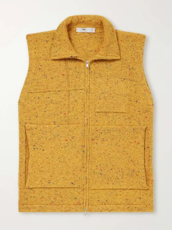 Inis Meáin Wool And Cashmere-blend Gilet