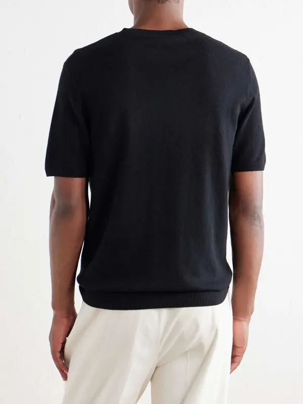 Mr P. Knitted Cashmere T-shirt