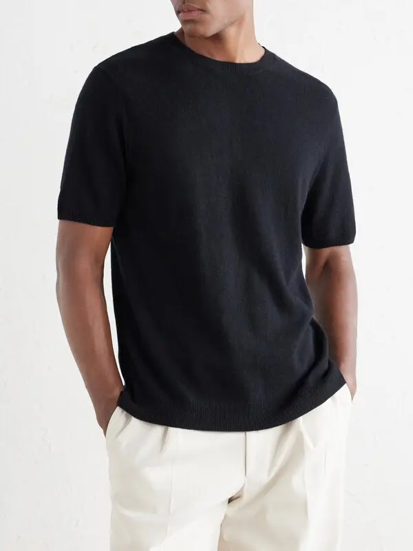 Mr P. Knitted Cashmere T-shirt