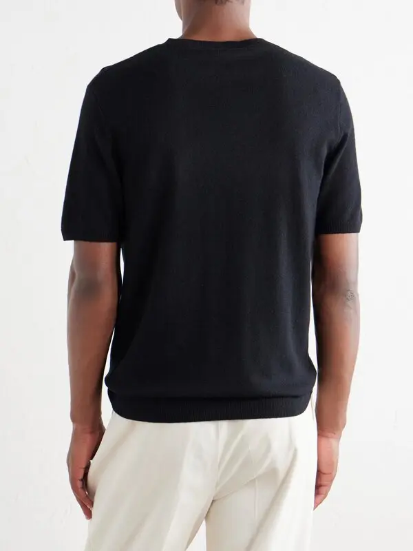 Mr P. Knitted Cashmere T-shirt