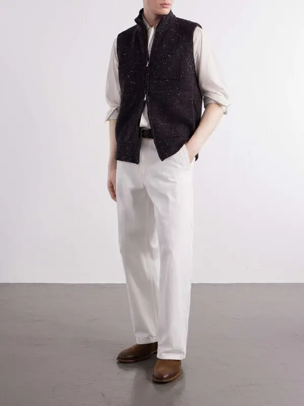 Inis Meáin Wool And Cashmere-blend Gilet