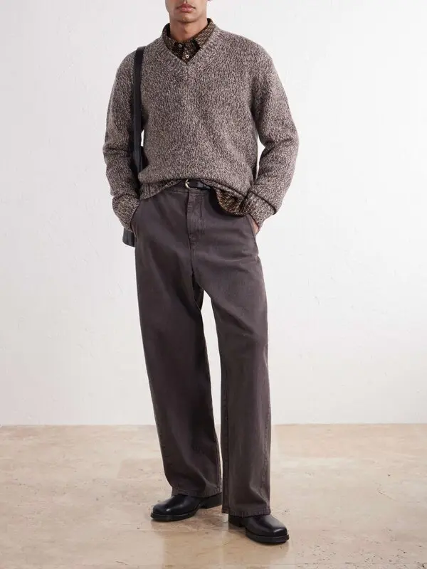 Nn07 Flint Merino Wool-blend Sweater