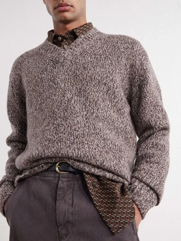 Nn07 Flint Merino Wool-blend Sweater