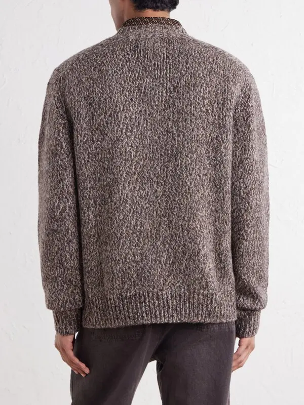 Nn07 V-neck Sweater - Brown