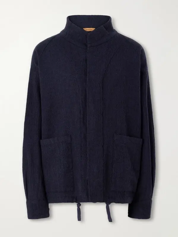 Barena Venezia Barcarolo Virgin Wool Blouson Jacket