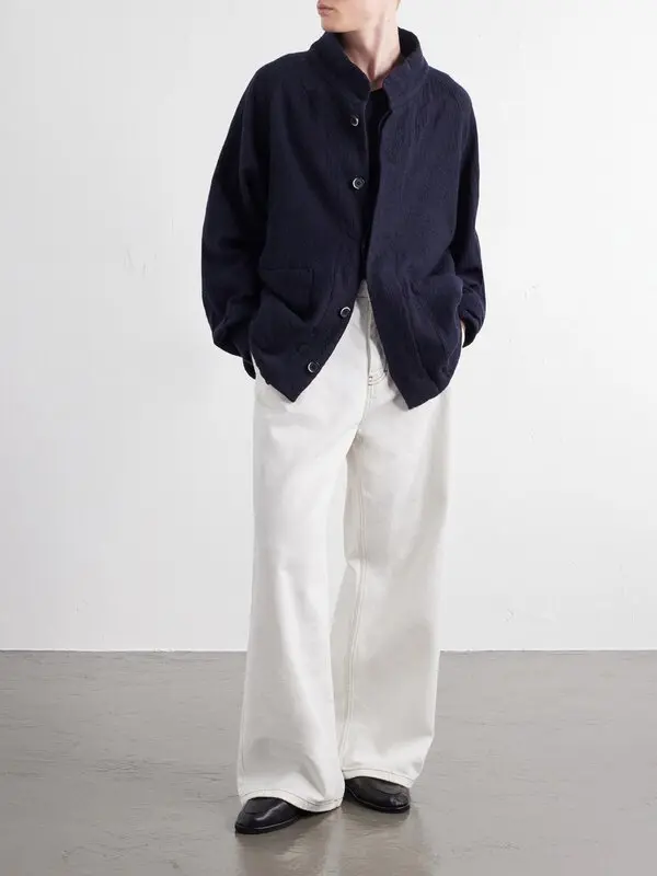 Barena Venezia Barcarolo Virgin Wool Blouson Jacket