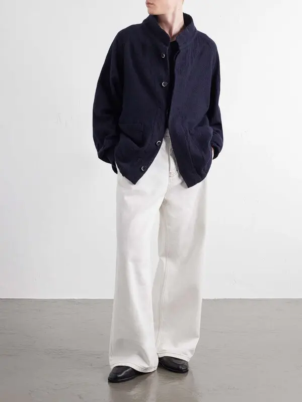 Barena Venezia Barcarolo Virgin Wool Blouson Jacket
