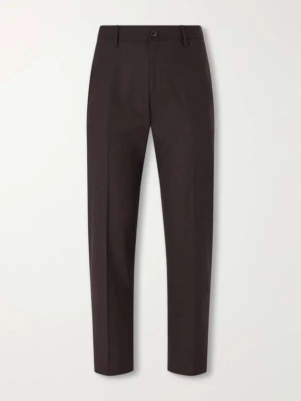 Nn07 Brendan 10037 Straight-leg Woven Trousers