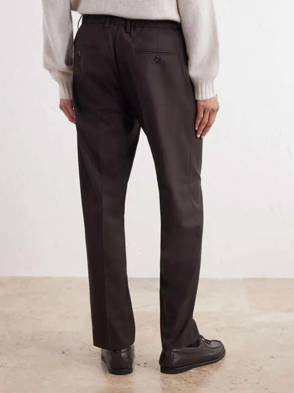 Nn07 Brendan 10037 Straight-leg Woven Trousers