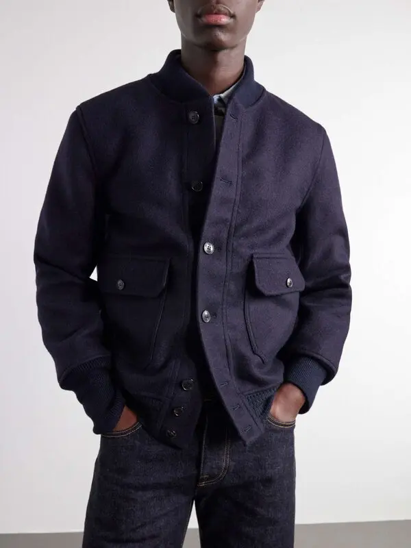 FORTELA Wool Bomber Jacket