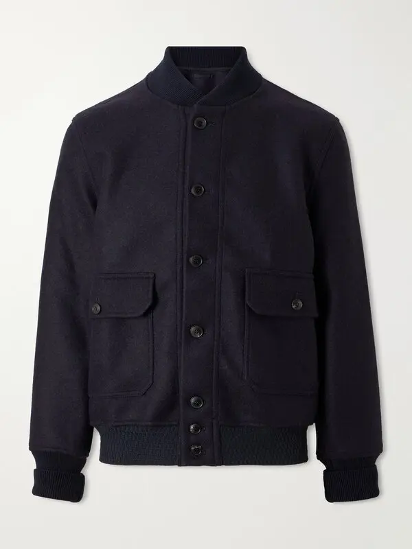 FORTELA Cruiser Bomber Jacket - Blue