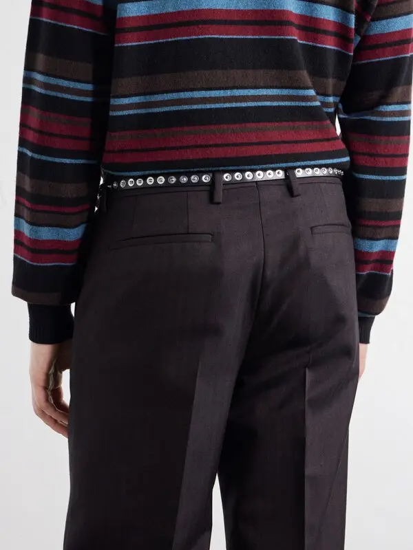Dries Van Noten Studded Leather Belt