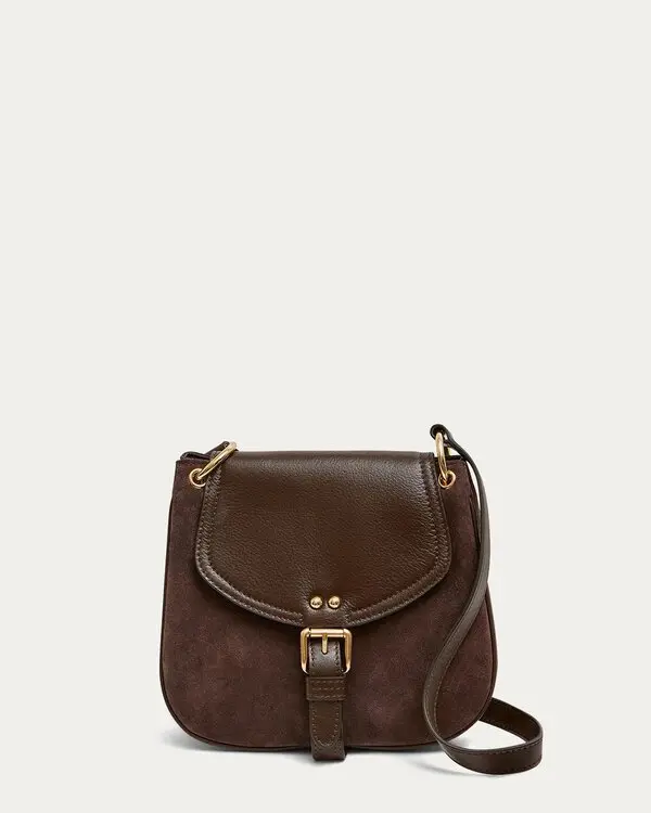 AIMEE Dash Mini Crossbody - Fudge Suede