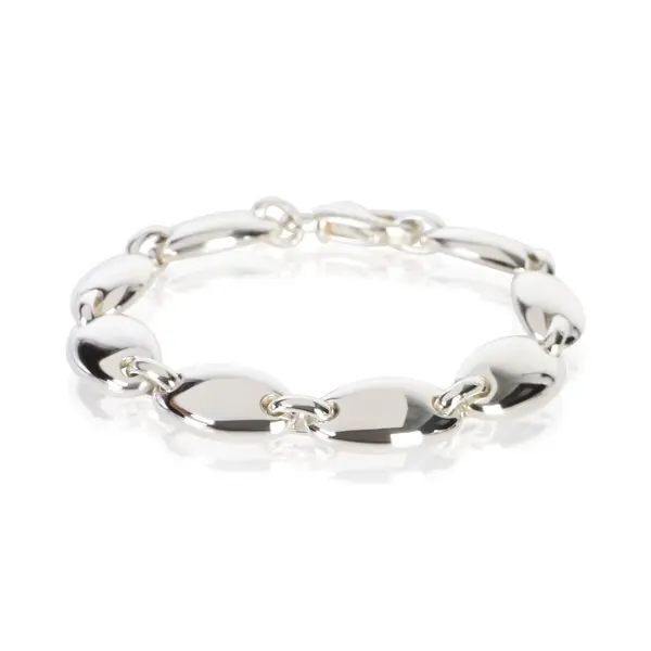 Tiffany & Co. Sterling Silver Vintage Pebble Link Bracelet - Sterling_silver