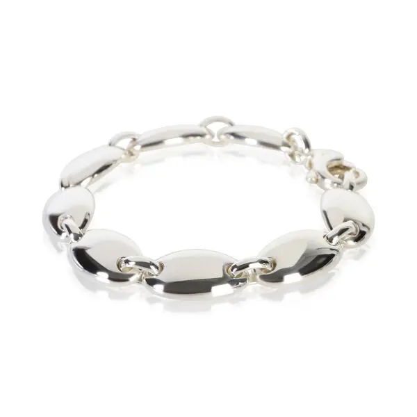 Tiffany & Co. Sterling Silver Vintage Pebble Link Bracelet